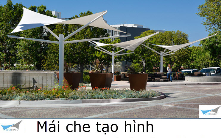 Mái che Việt Nam - Sản xuất và lắp đặt các loại mái che bạt căng cao cấp